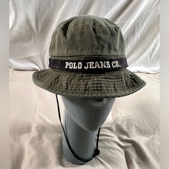 Polo Ralph Lauren | Accessories | Polo Jeans Co Olive Boonie Hat Y2k ...